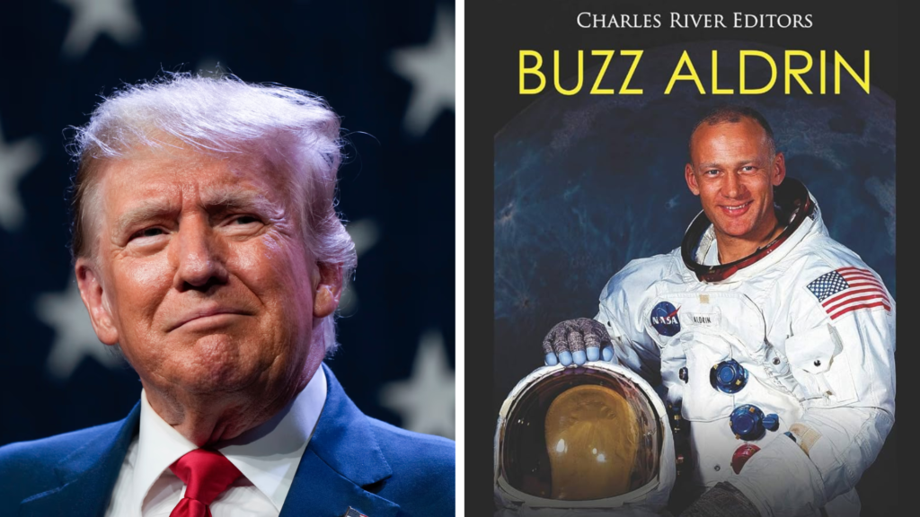 Founder of Space Force, Buzz Aldrin endorses Donald Trump for president - Newswize