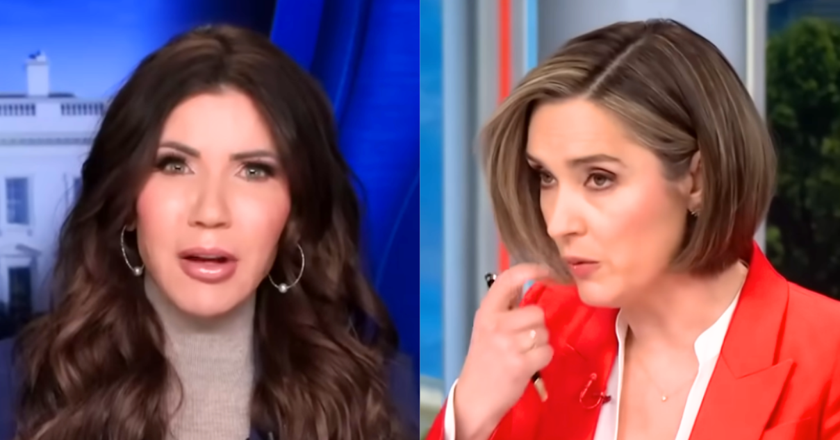 Irate Noem Explodes After CBS Host Utters the One Name She Didn't Want ...
